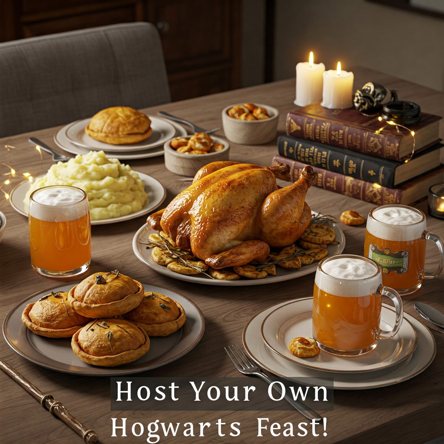 The Food of Hogwarts: Recipes Inspired by the Great Hall Feasts ...